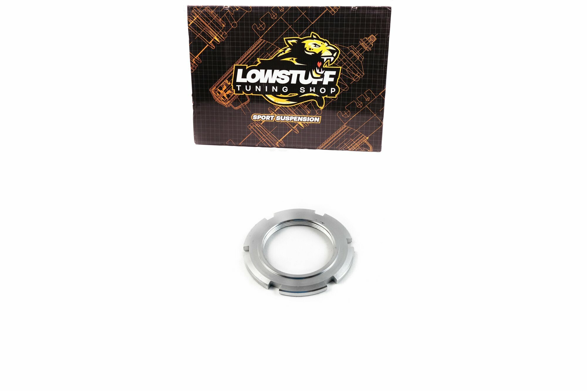 Гайка контрящая винтовой подвески LOWSTUFF EVO-I LSCSEVO1NUT85