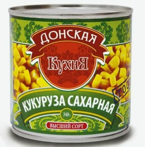 Кукуруза Донская Кухня стерилизованная 425мл