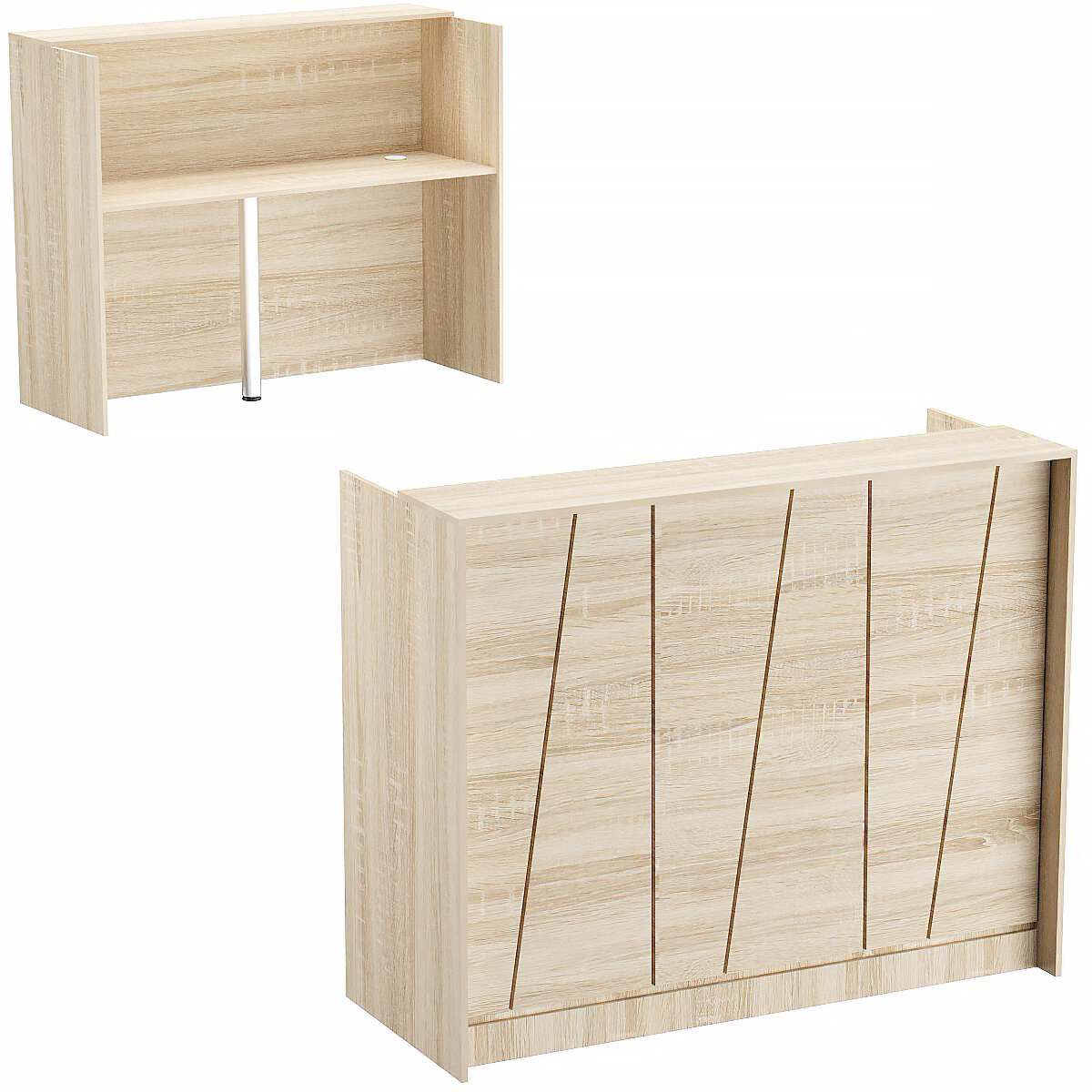 Ресепшн АРТ-НЕО №2Б, Дуб Сонома. Производство товара - компания ТОБ.