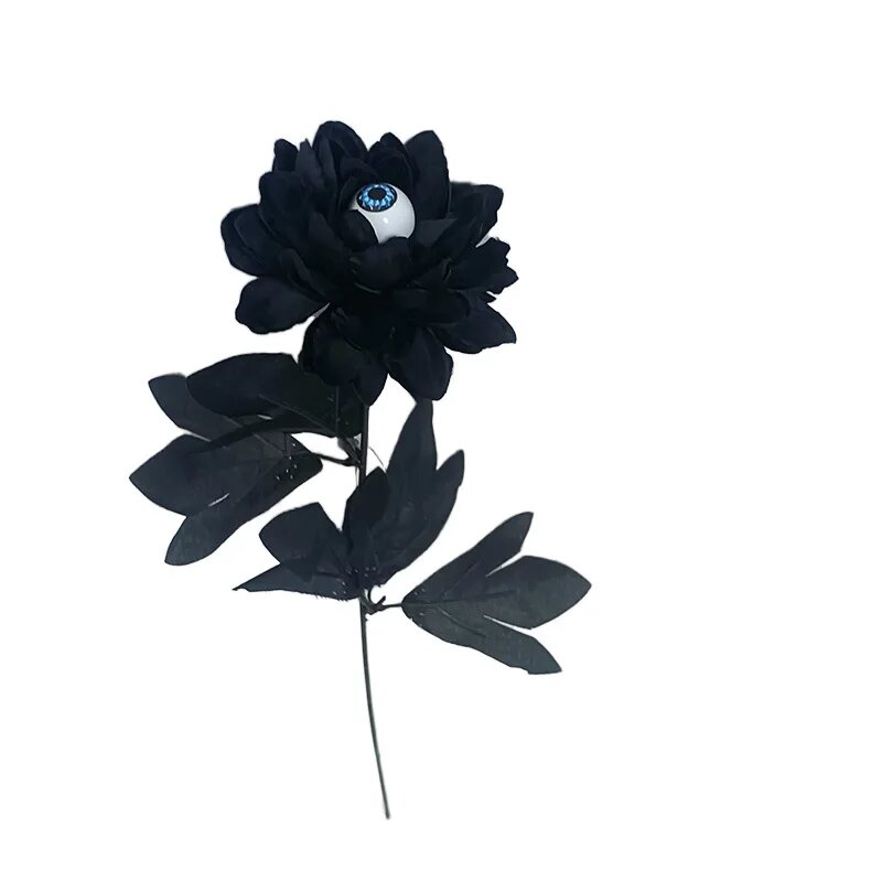 Искусственные черные розы для Хэллоуина Style 4