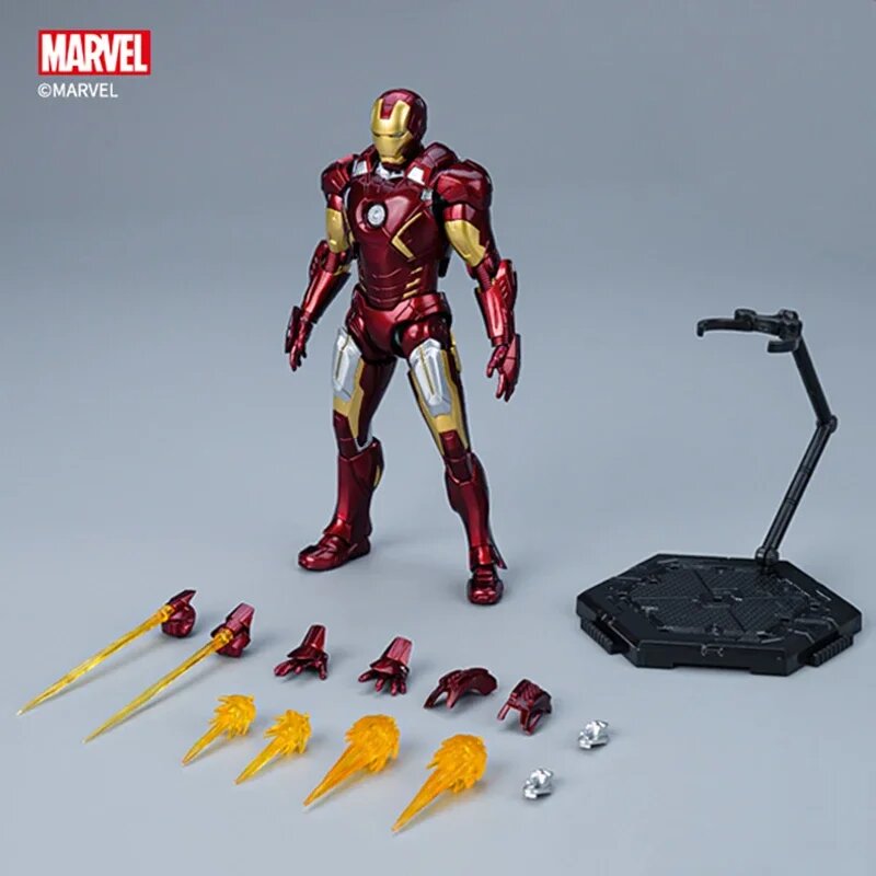 Fondjoy Marvel Iron Man MK7 Сборная Фигурка 15см ABS