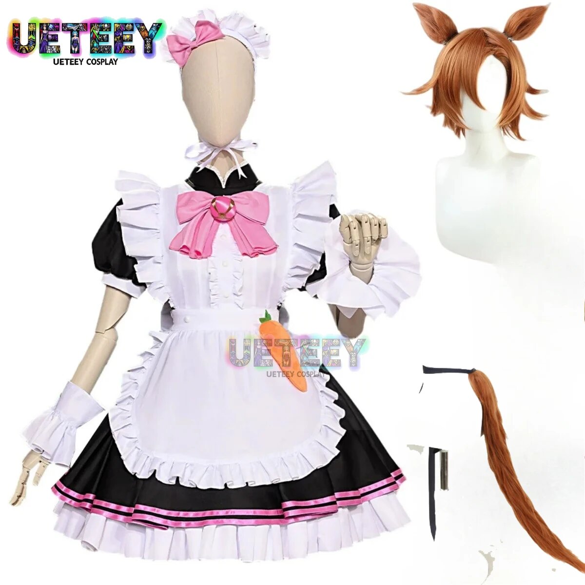 Umamusume: Pretty Derby Т. М. Опера О Косплей костюм XXL, suit wig ear tail, Male