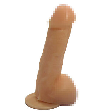Биоклон Реалистичный фаллоимитатор, телесный На присоске