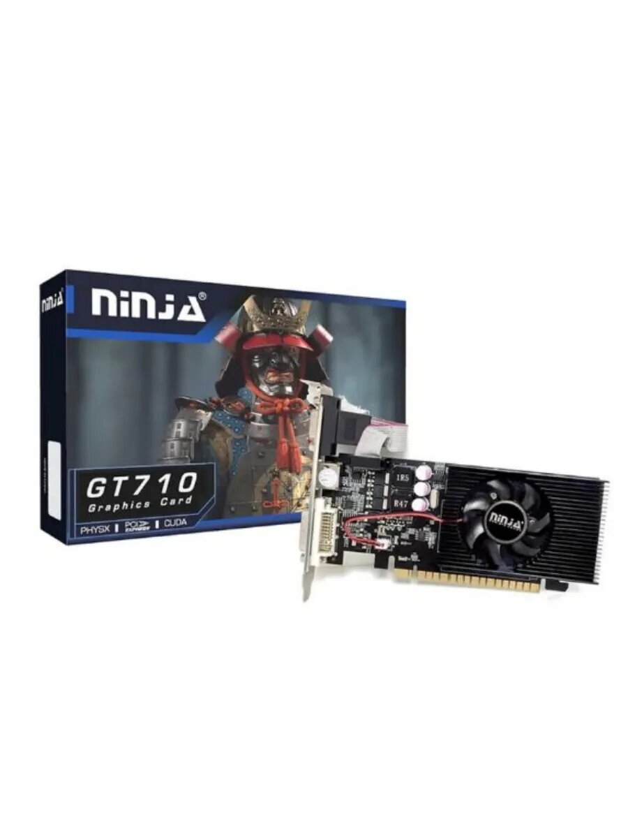 Видеокарта GeForce GT 710 NINJA NF71NP023F 2 ГБ