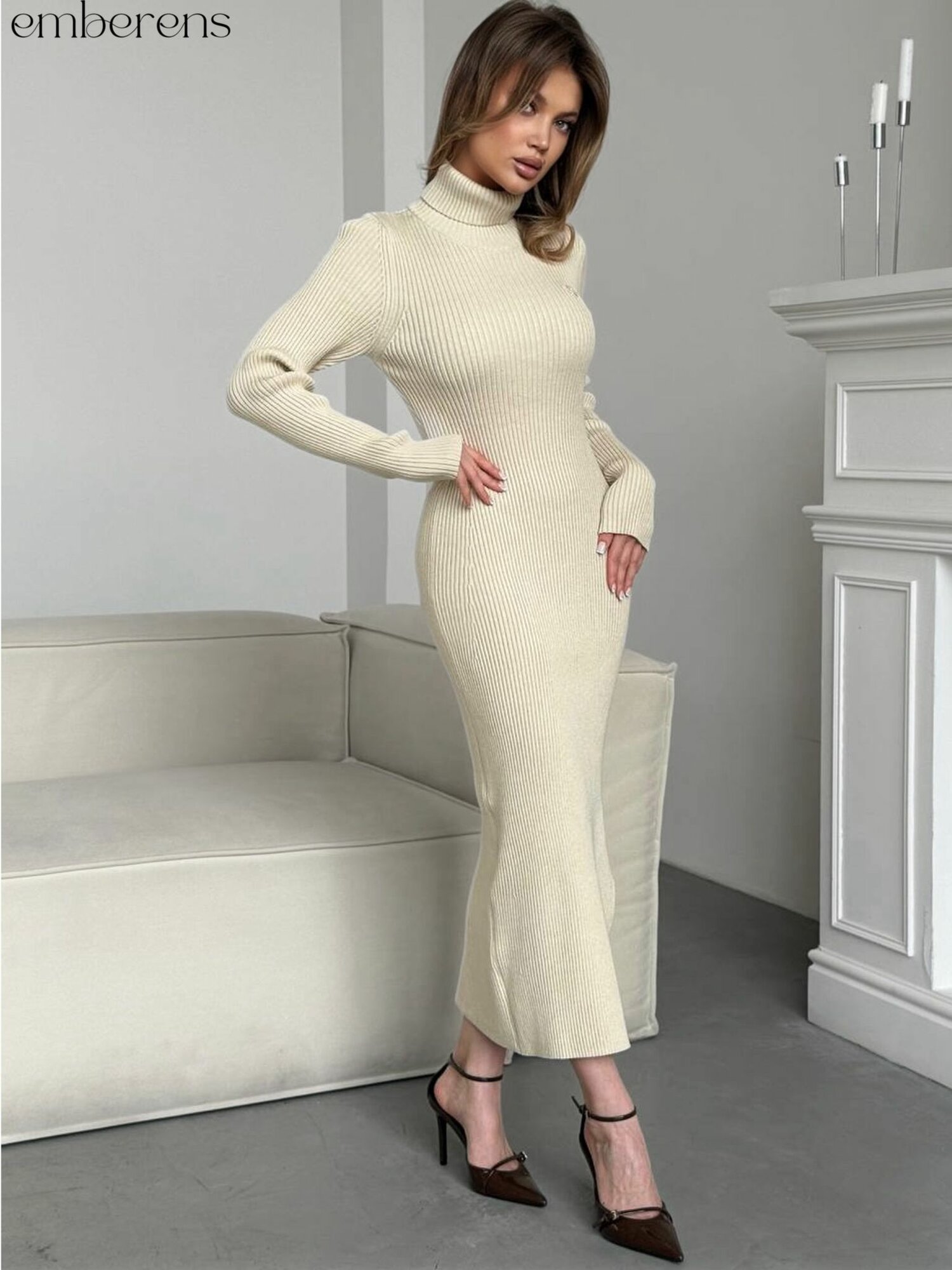 Платье Осень-зима 2025