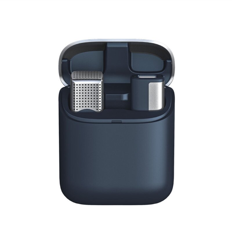 2.4G Беспроводной Петличный Микрофон Портативный Аудио-Видеозаписывающий Микрофон для Прямой Трансляции Игрового Телефона Микрофон Type C