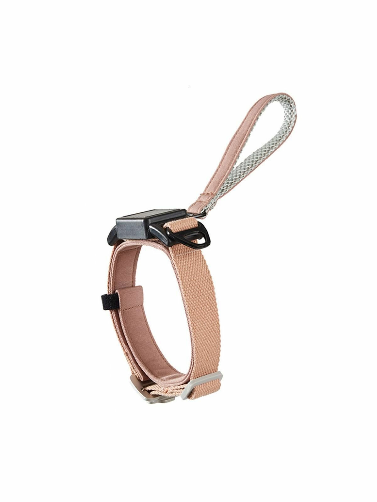 Фурнитура для ошейников и поводков, Автоматический выдвижной тяговый хомут-розовый-M