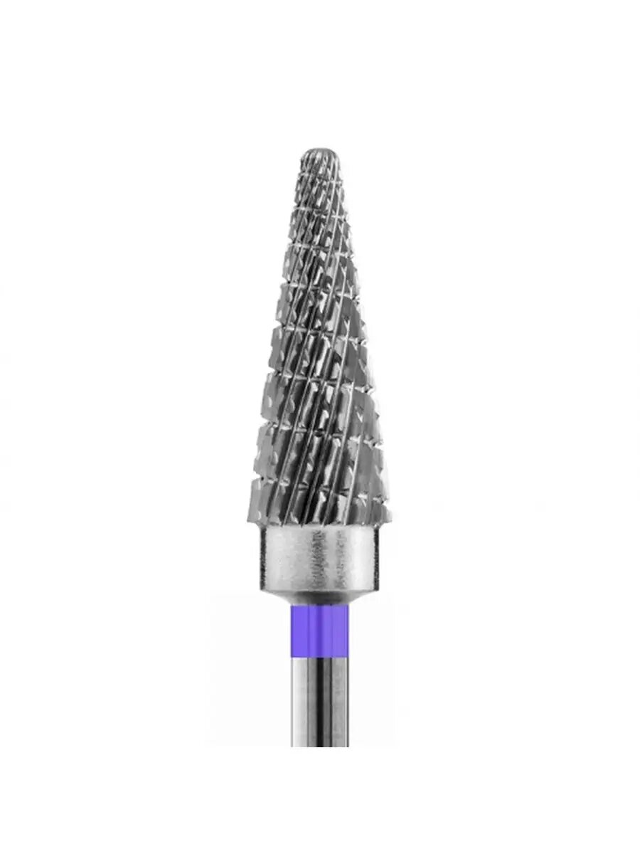 Фреза конус Елка 6 мм. фиолетовая
