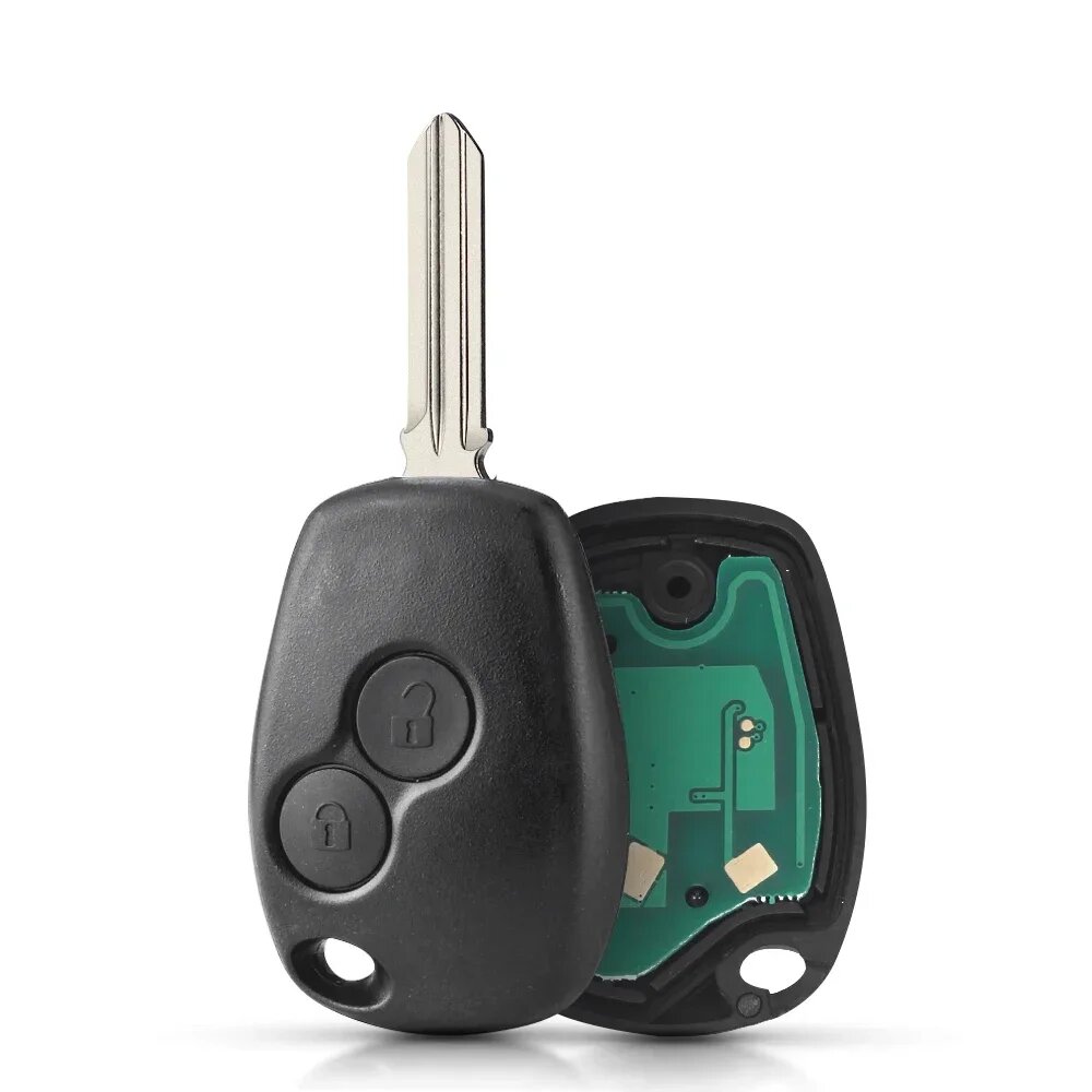 Дистанционный ключ Renault Duster Clio 3, 2B HU136te, 4 кнопки, PCF7952E