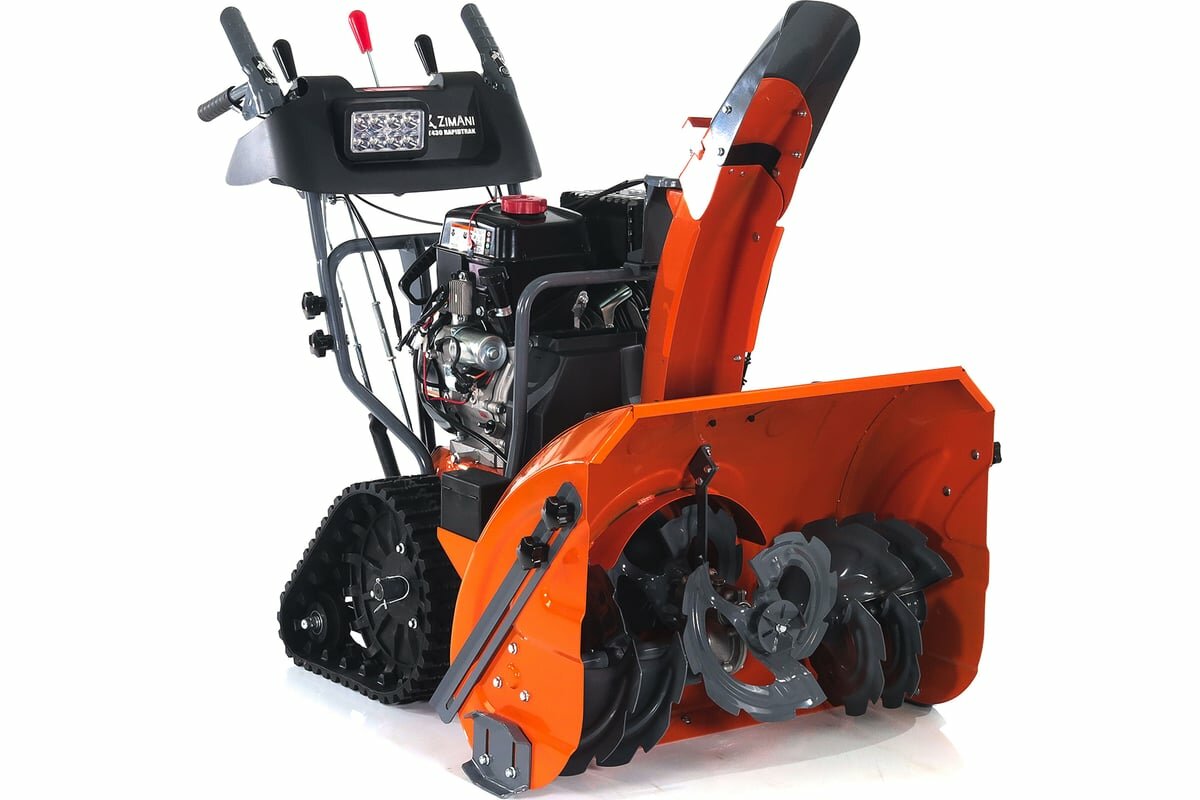 Снегоуборщик ZimAni RAPIDTRAK ST430, 14 л. с, гусеничный, самоходный