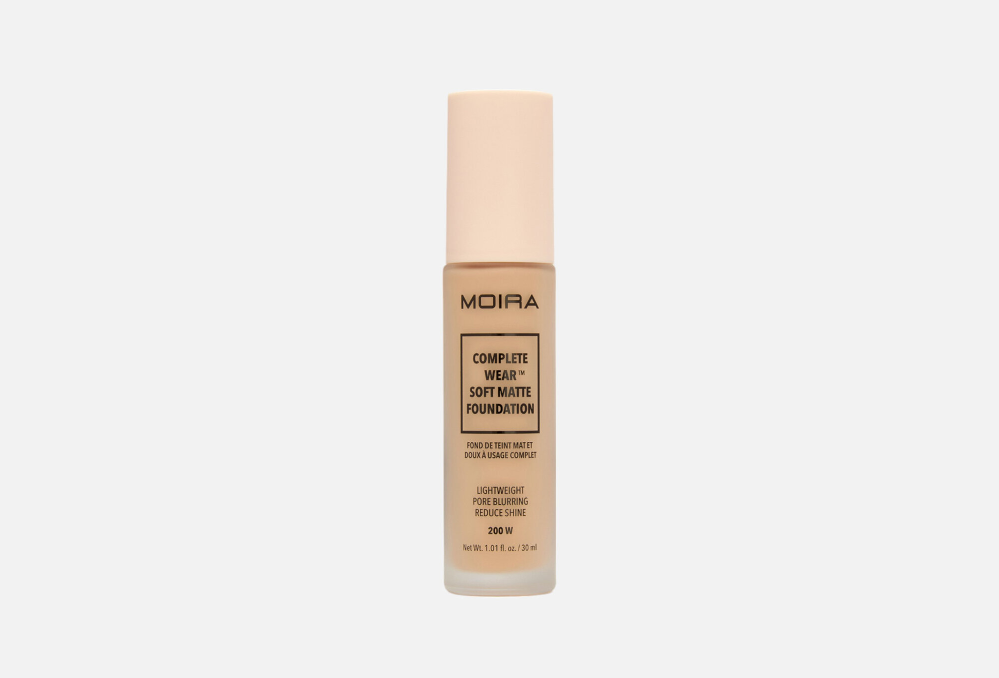 Тональный крем MOIRA Complete Wear Soft Matte Foundation 30 мл 200W