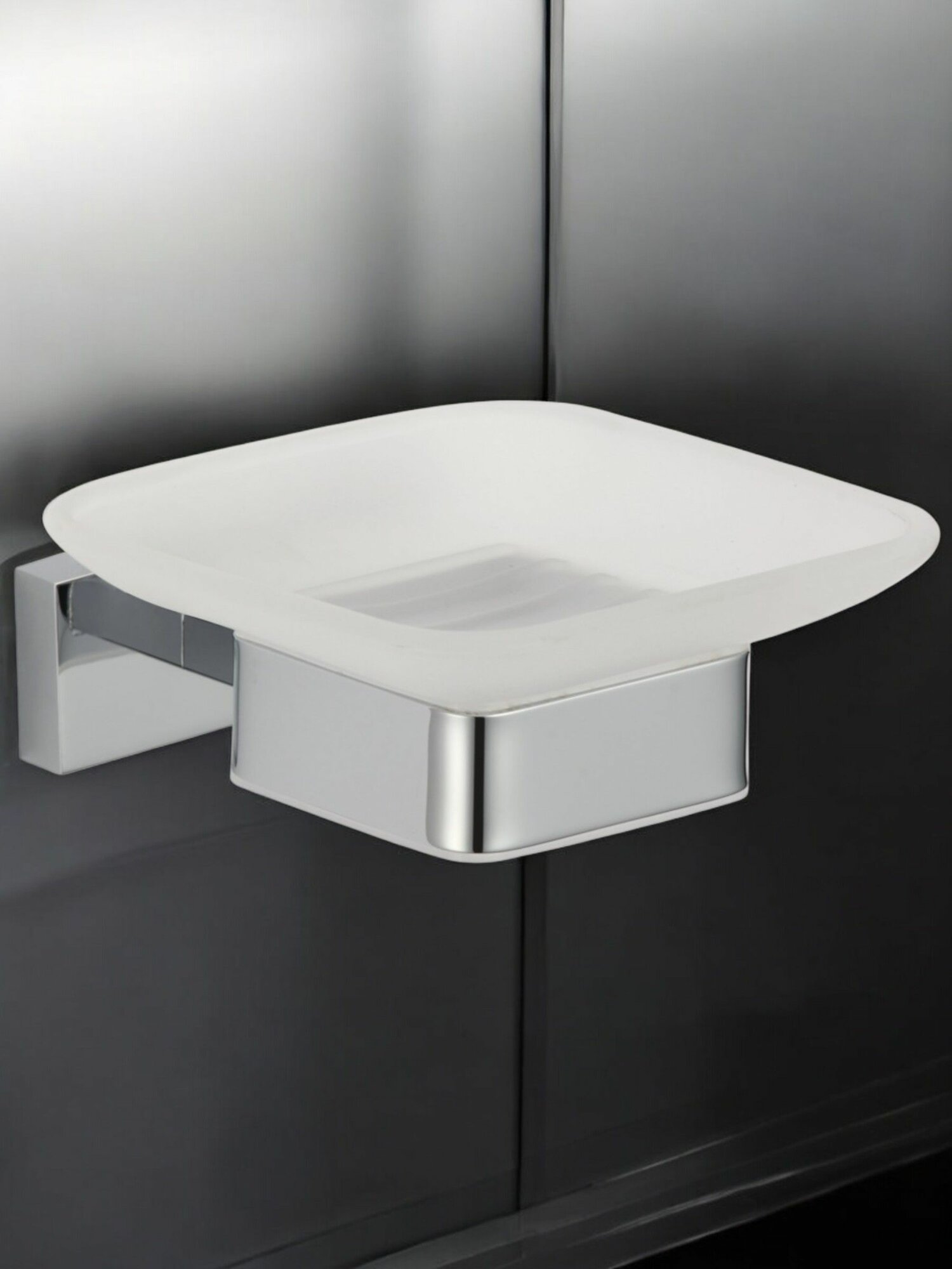 Мыльница стеклянная GANZER GZ88020