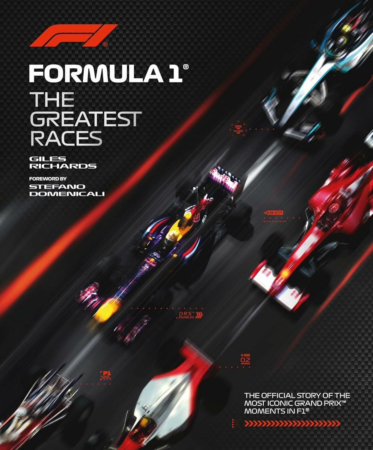 Книга Formula 1: The Greatest Races (англ. яз, твердый переплет)