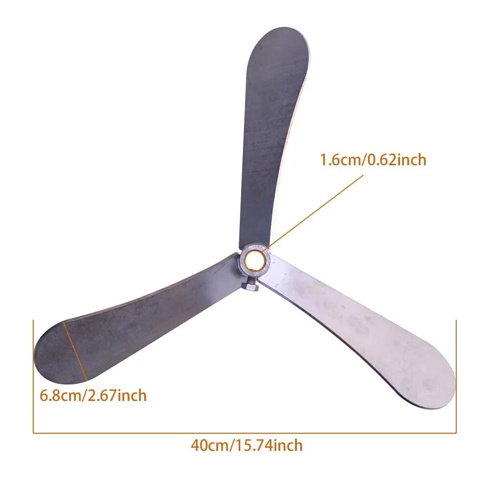 Пневматическая мешалка, лопасть из нержавеющей стали, дисперсионная пластина с тремя лезвиями, складное Коническое смешивающее лезвие, телескопического типа