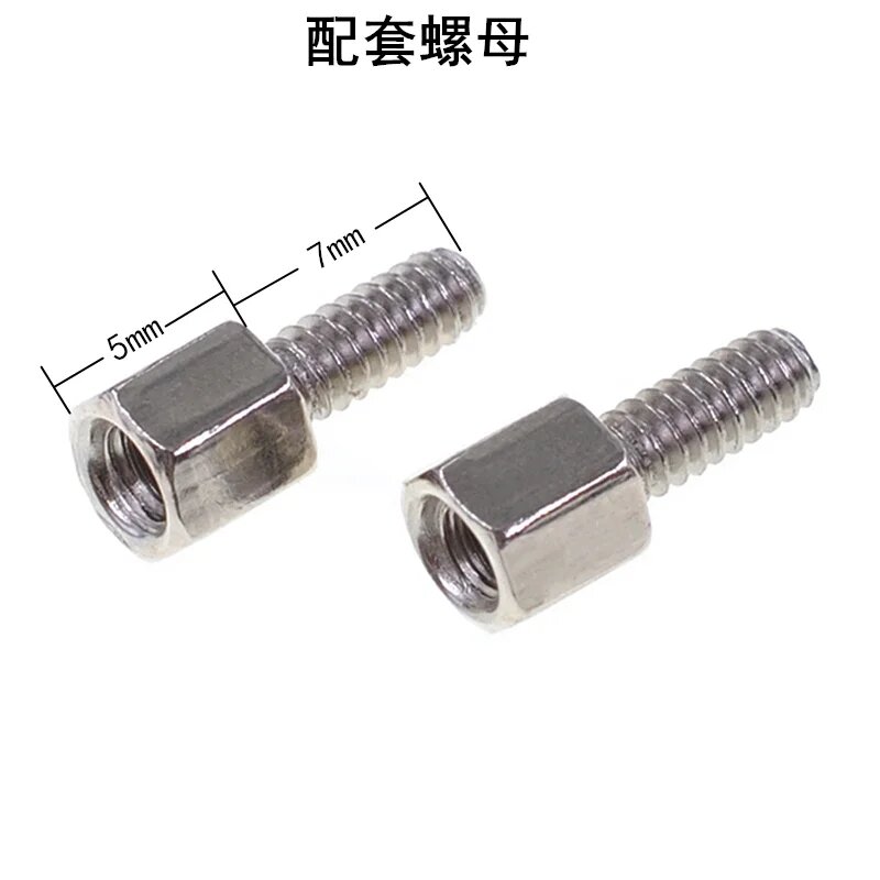 VGA DB15 Беспаечный адаптер «папа-мама», 3 ряда, 15-контактный разъем параллельного подключения 3 + 6, 3 + 9, разъем для проектора компьютерного дисплея Nut 10 pairs