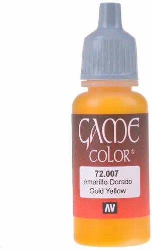 Краска для настольной игры Варгеймы "Game Color", Золото Желтое, 17мл