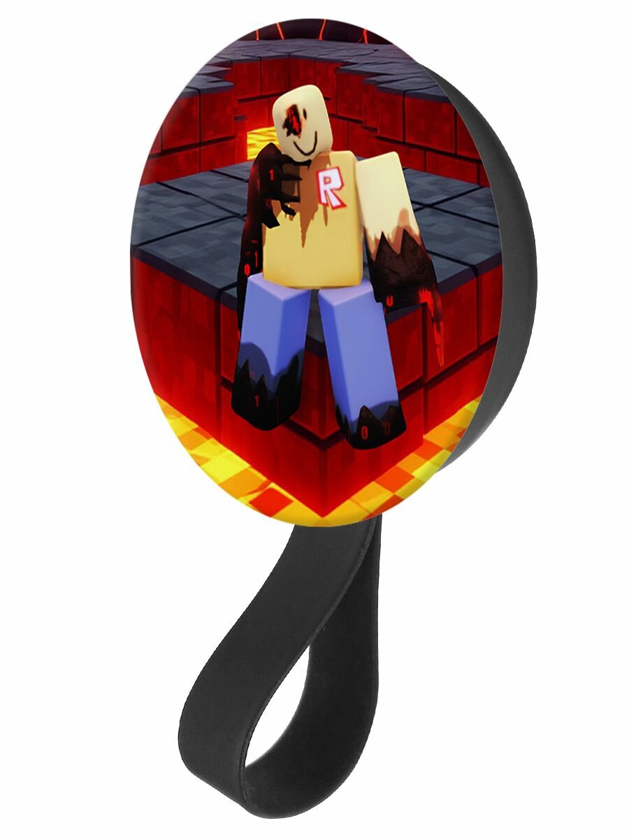 Кольцо-держатель с зеркалом Krutoff для телефона Roblox - Форсакен Джон Доу (Forsaken John Doe)