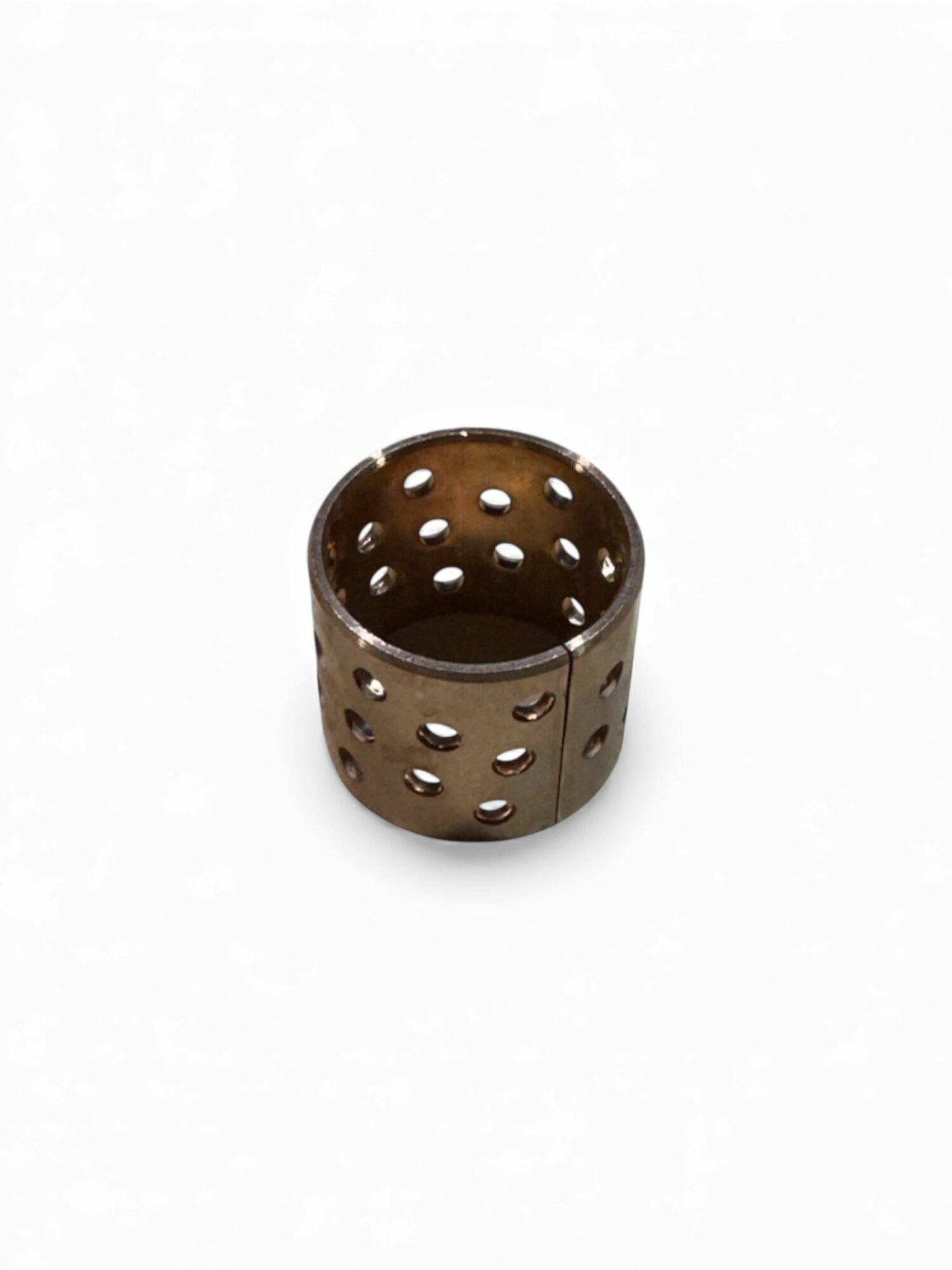 Втулка FB0923030 30х34х30 бронзовая с перфорацией (Подшипник скольжения)