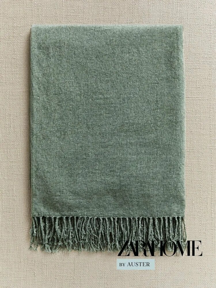 ZARA HOME Плед CHENILLE THROW , Полиэстер, 140 см х 190 см