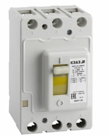 Выключатель автоматический ВА57-35-340010-31,5А-320-690AC-УХЛ3