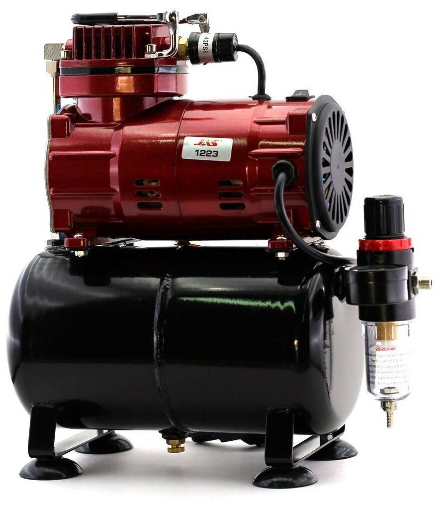 1223 Компрессор Jas 1223, с регулятором давления, автоматика, ресивер
