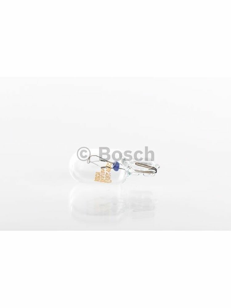 Лампа накаливания сигнальная W3W W2.1x9.5d 12V 3W BOSCH 1987302217 (цена за штуку)