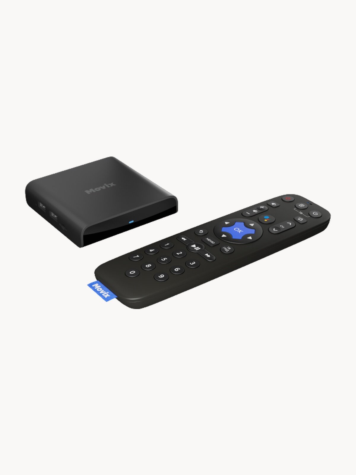 Медиаплеер Movix Pro, 4К, Android 11, поддержка Dolby, черный