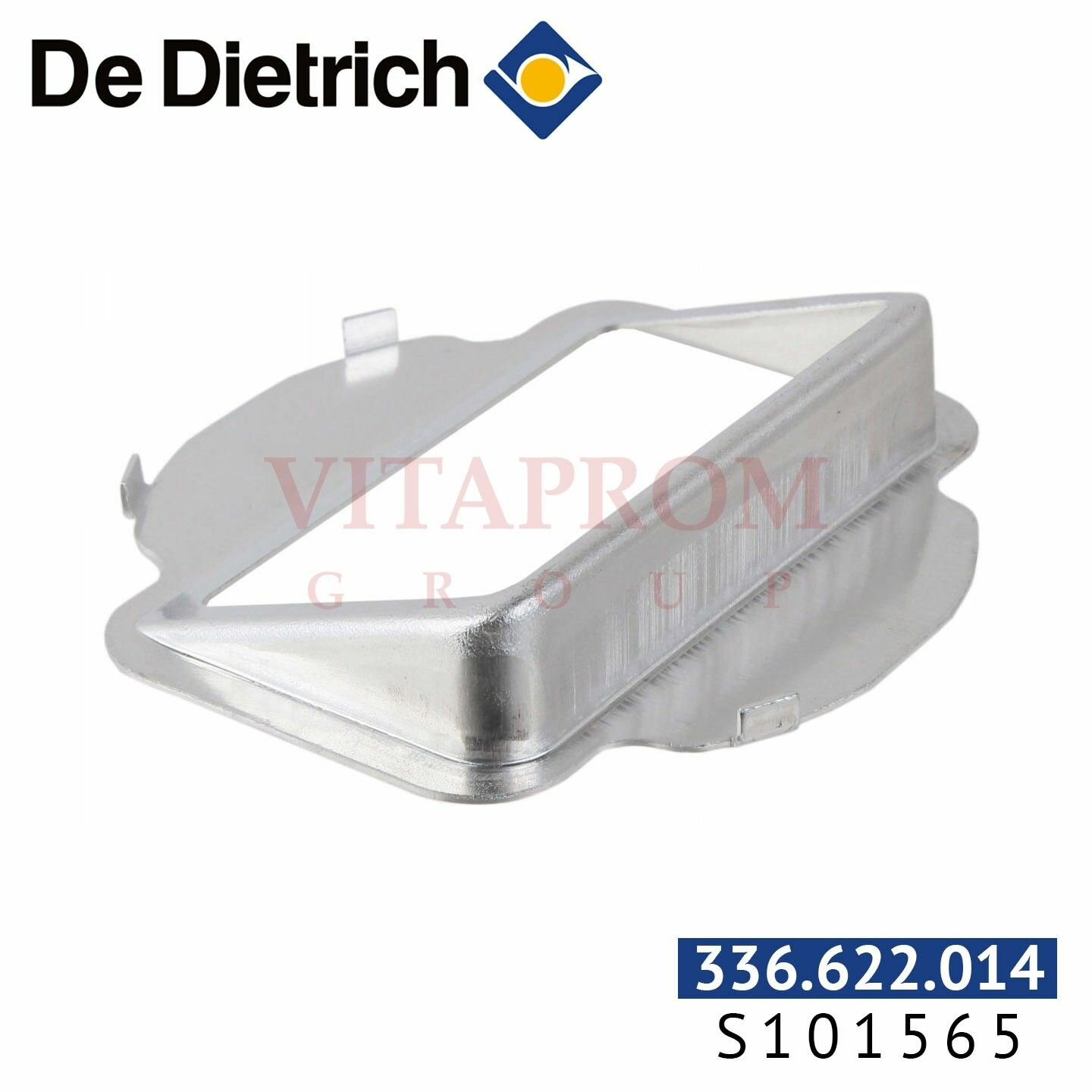 Прокладка De Dietrich S101565 c клапаном 83 мм, 45-115 кВт