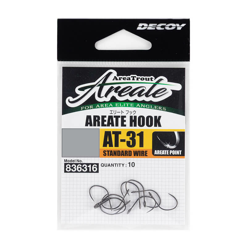 Крючки Decoy Areate Hook AT-31 #7 (10шт.)