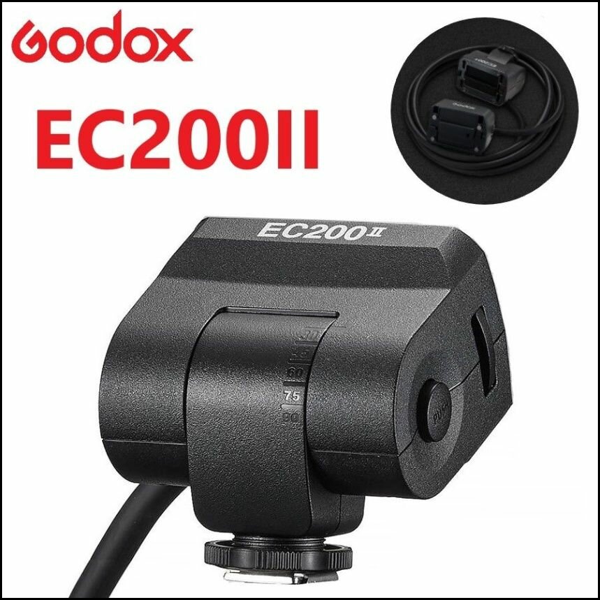 Эксклюзивный удлинитель Godox EC200II для студийной вспышки AD200PRO с раздельной головкой