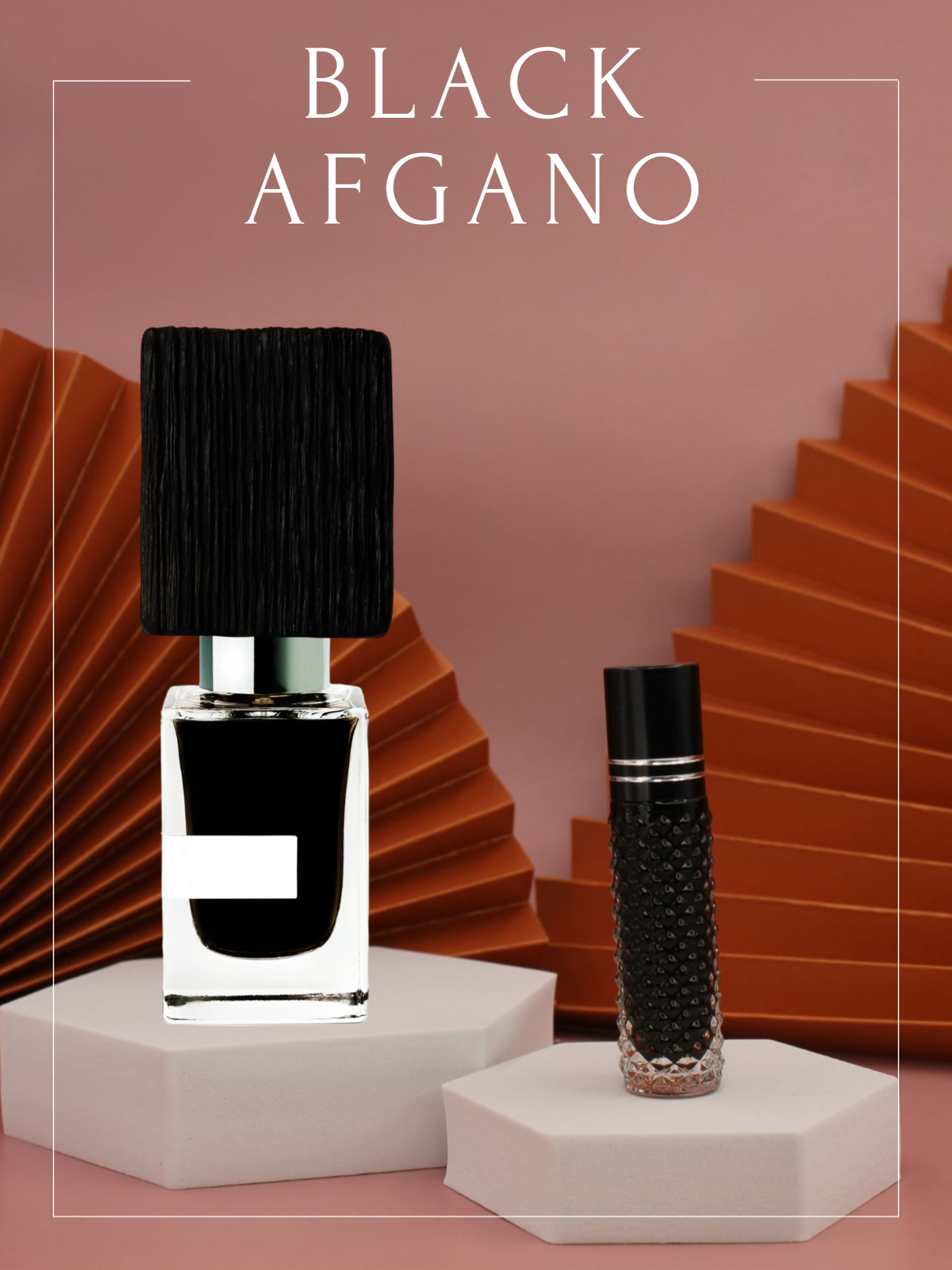 Духи масляные Black Afgano; Timeless Perfume; Блэк Афгано роликовый флакон 8 мл