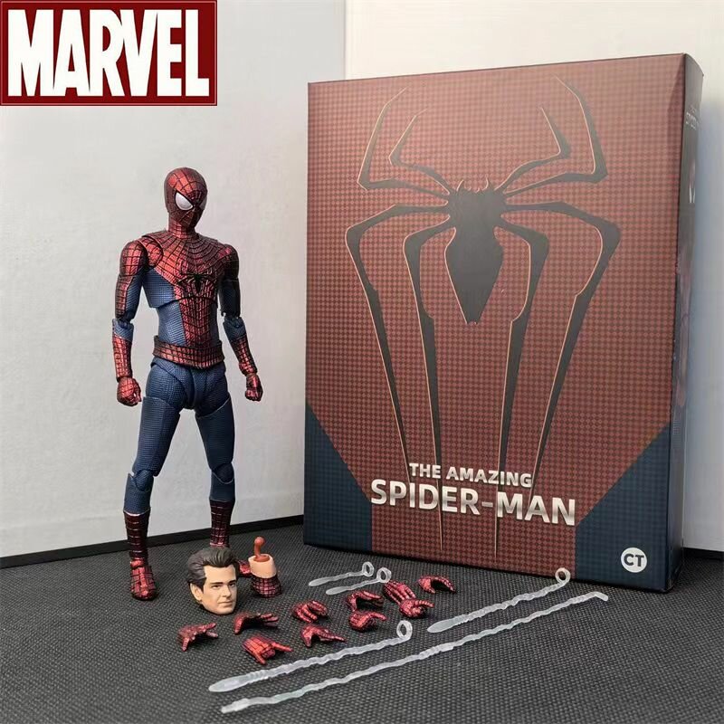 CT игрушки аниме mafex 147 удивительная фигурка человека-паука ядовитый человечок