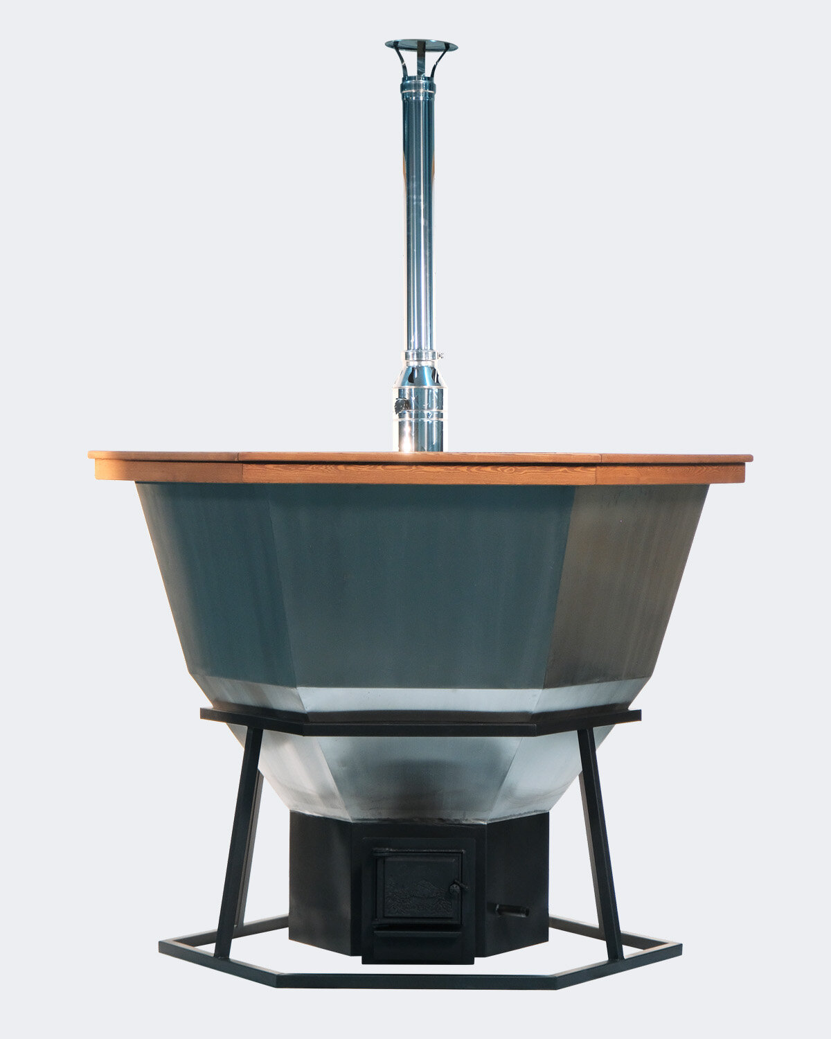 Чан банный "Сибирь-6" (нержавеющая сталь, вместимость до 4-х чел.)