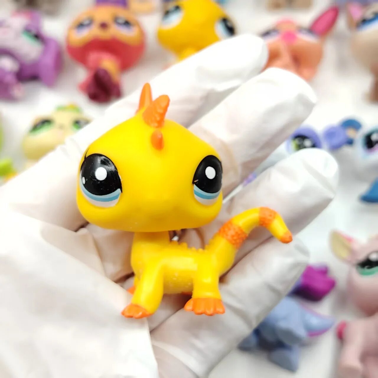 LPS котенок, Style 6, желтый