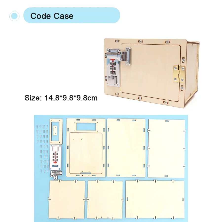 Code Case, набор для сборки модели, 14.8*9.8*9.8см