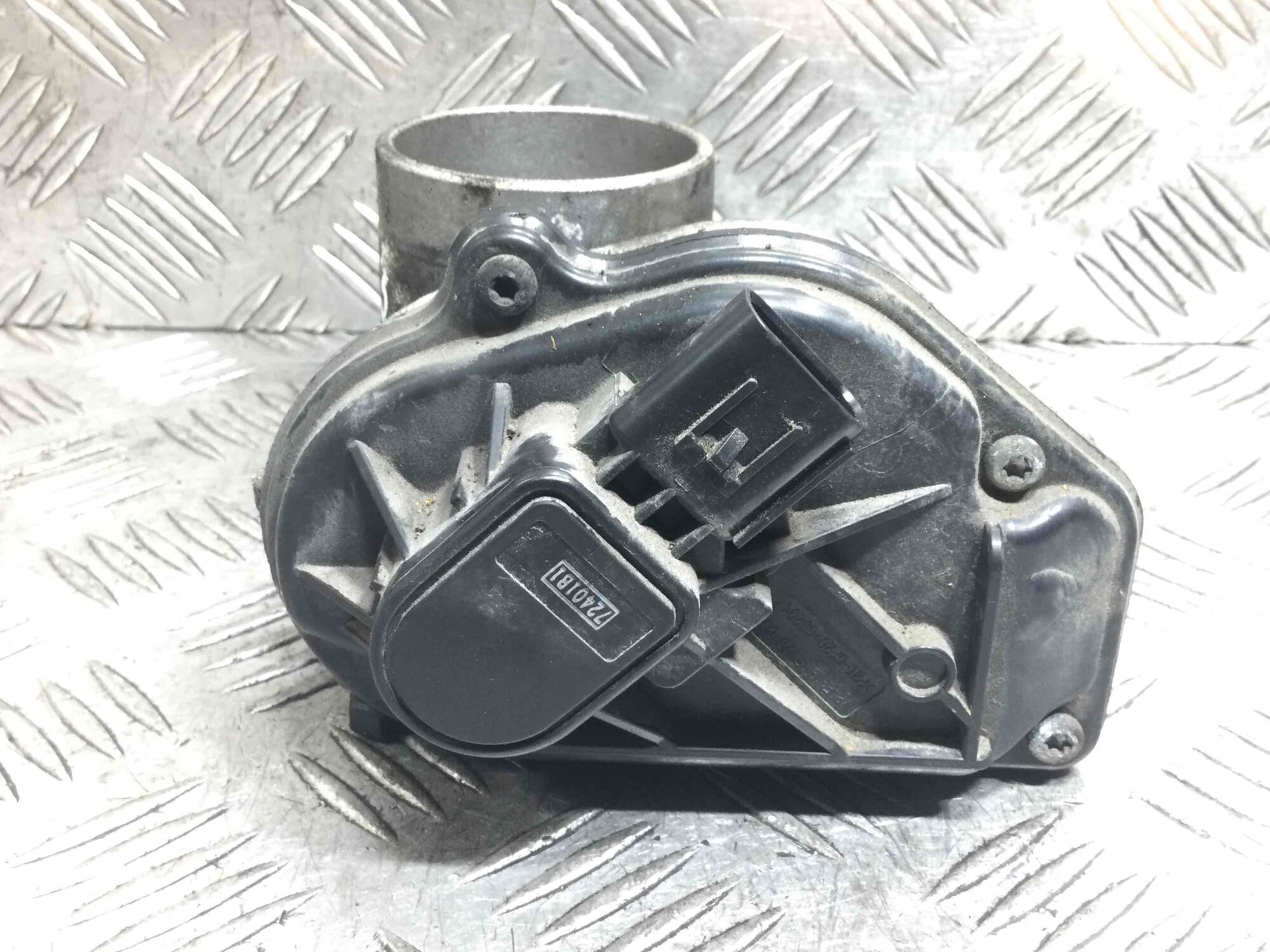 Б/У Заслонка дроссельная Ford Focus 2 поколение (2005-2008) 2008 г.