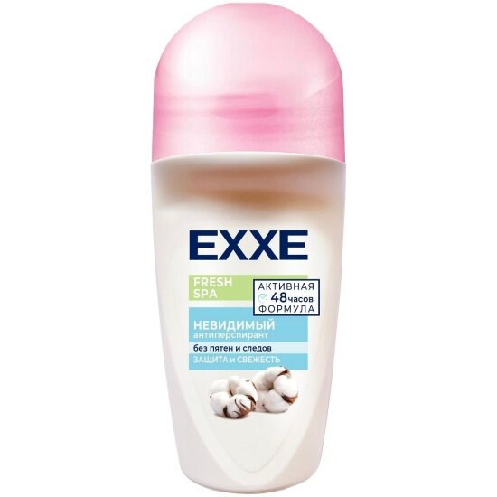 Дезодорант-антиперспирант Exxe Fresh SPA Невидимый, 50 мл