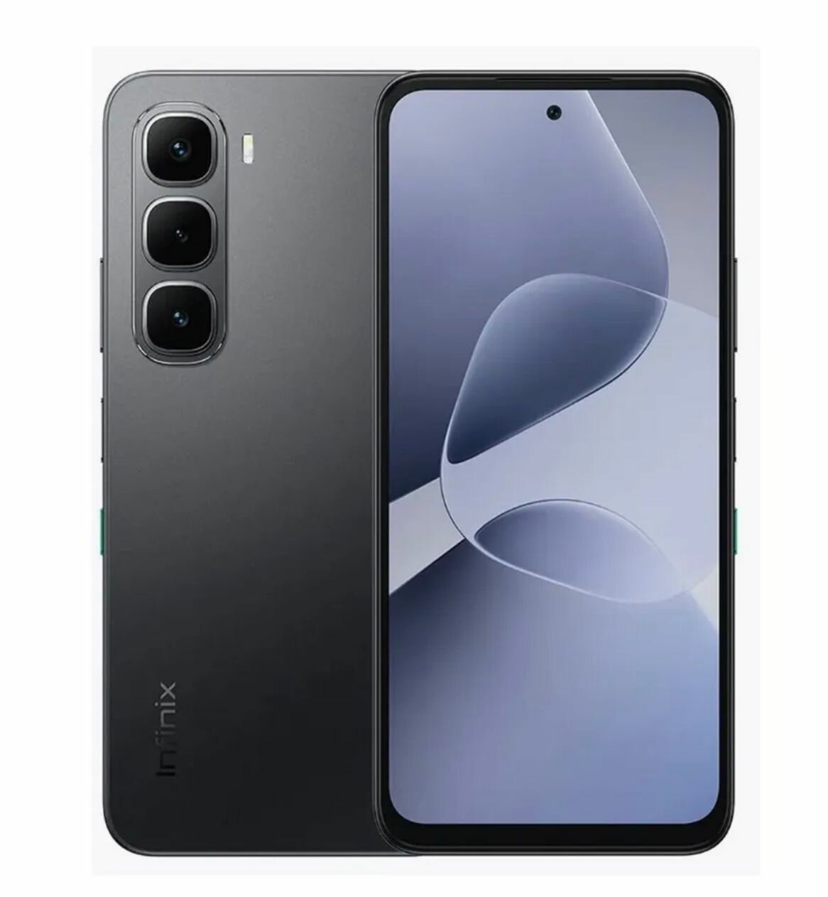 Смартфон Infinix HOT 60i 4/128 ГБ Ростест, Dual nano SIM, черный