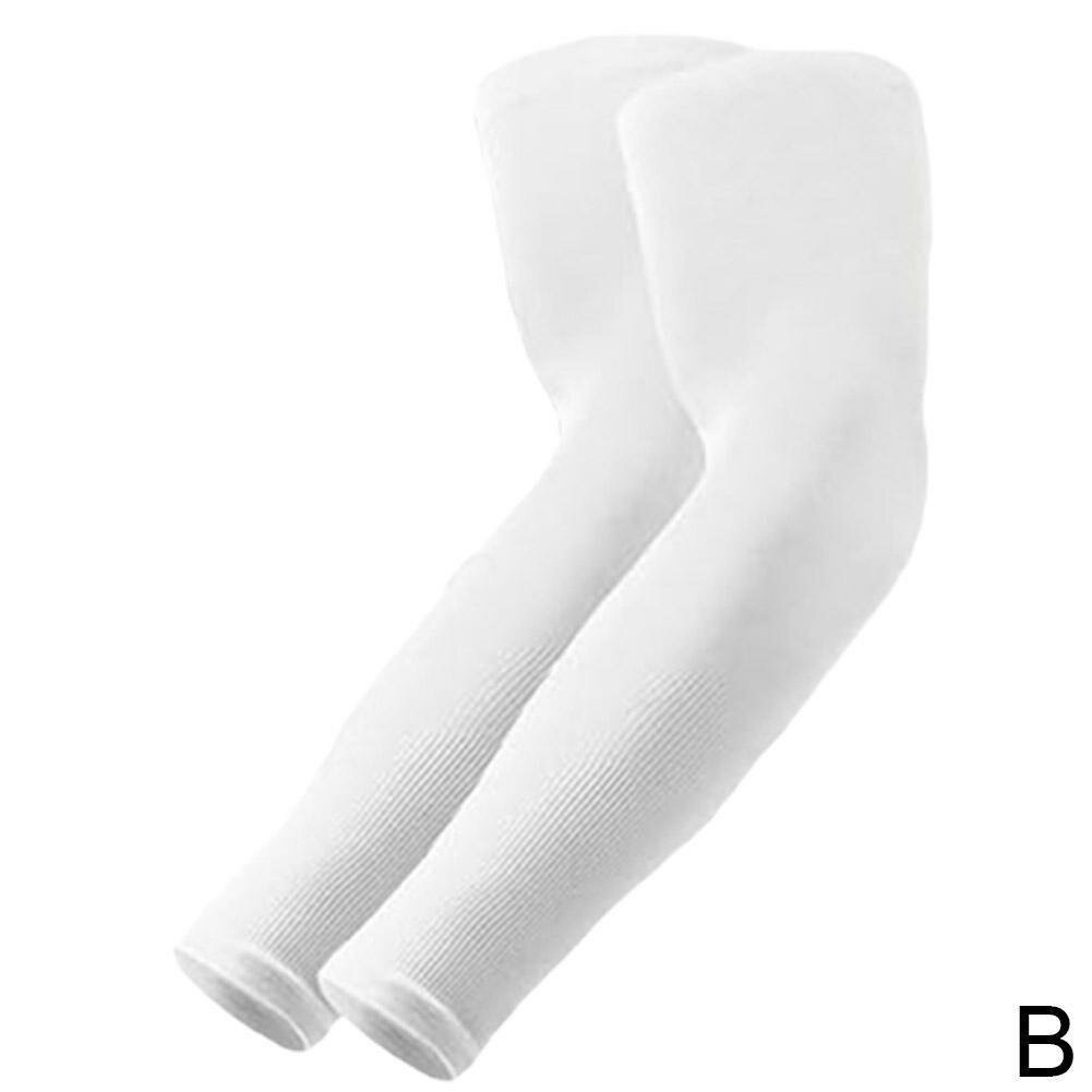 1 пара нарукавников из ледяного шелка, защита от ультрафиолета, дышащие, для езды на велосипеде на открытом воздухе