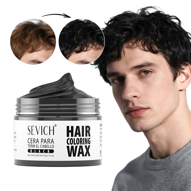 Воск Для Окрашивания Волос На Хэллоуин, Легко Смывается, Временная Окраска Из Пчелиного Воска