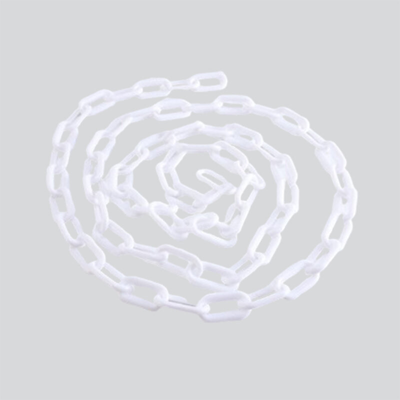 Пластиковая предохранительная цепь для столбов забора и конусов