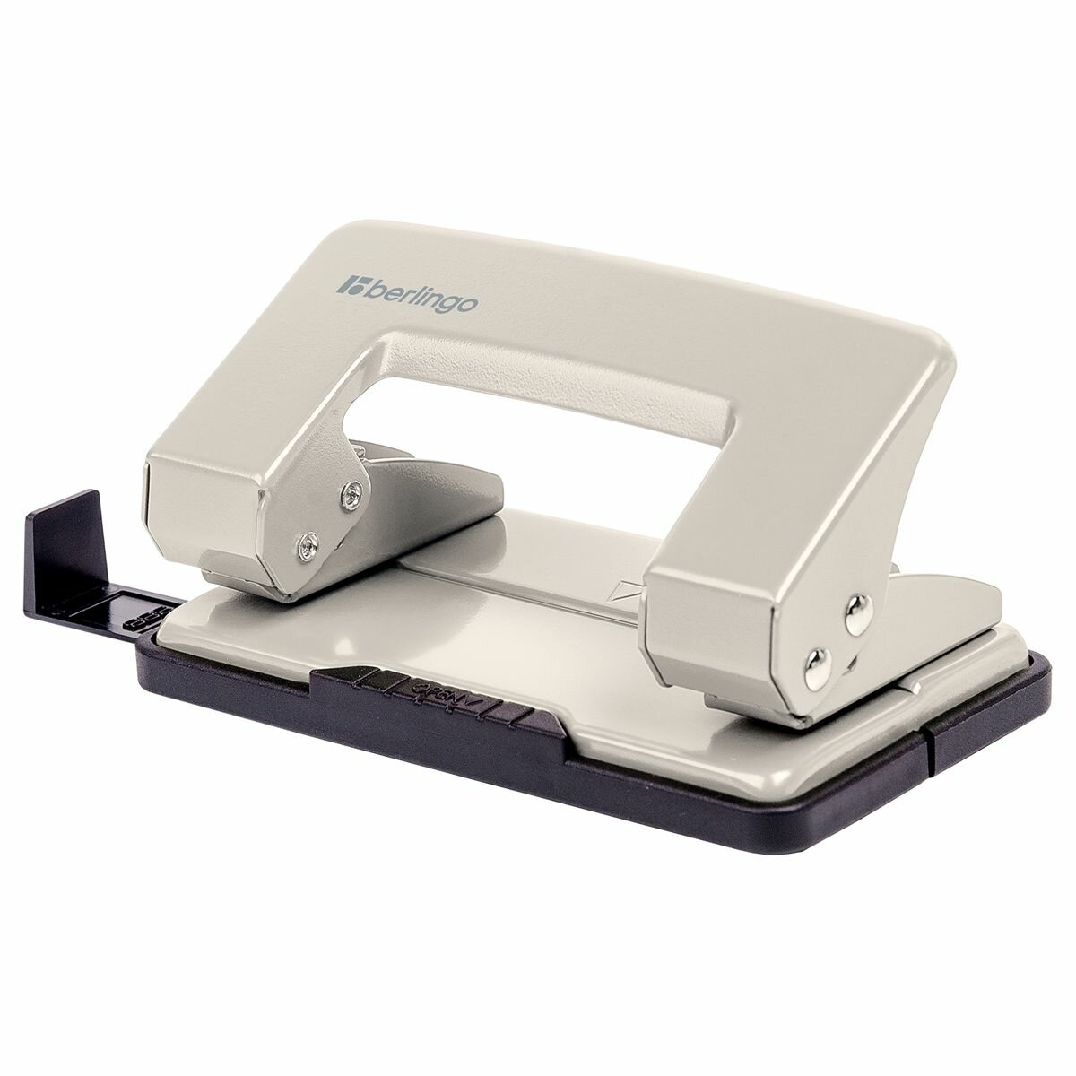 4 шт. Дырокол Berlingo "Universal" 10л, металлический, серый