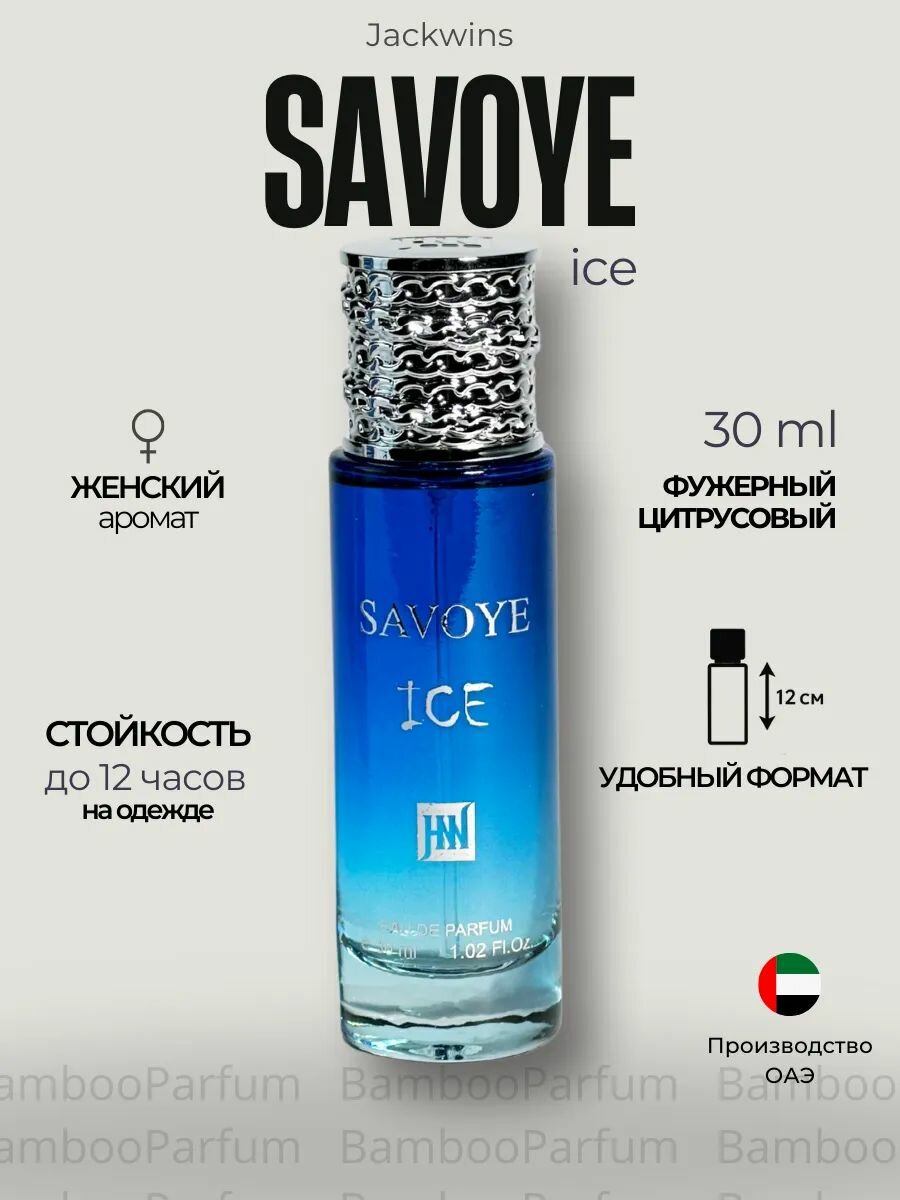 Духи арабские SAVOYE ICE по мотивам