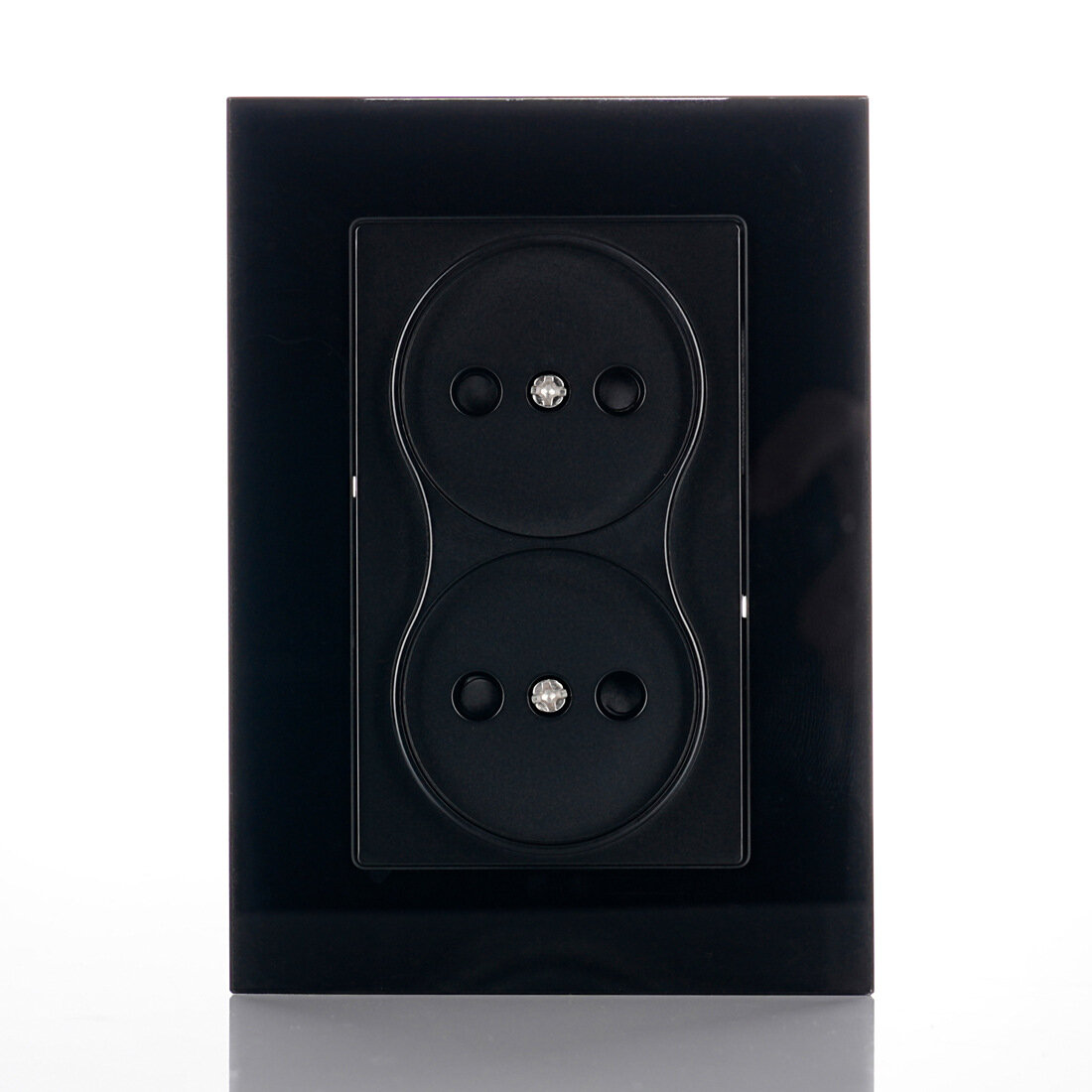 Европейский стандарт, вилка EU, двойная плоская вилка, российская розетка, европейская настенная розетка 250В 16А, закаленное стекло, CE