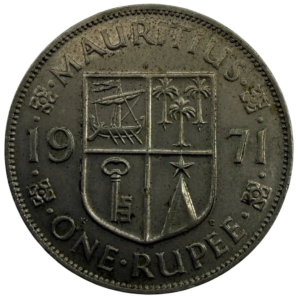Маврикий 1 рупия 1971 г.