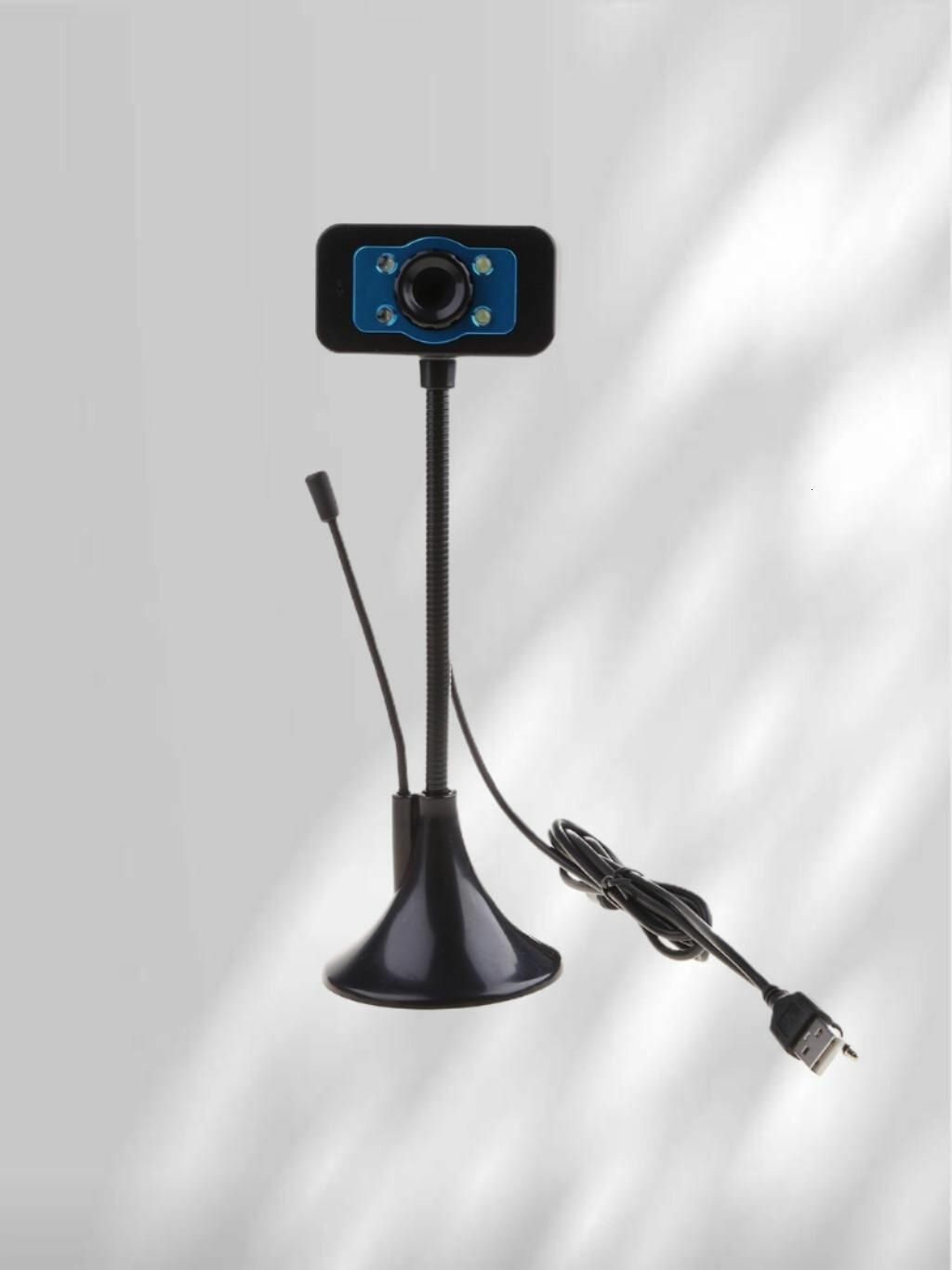 Веб-камера USB с микрофоном для ПК и ноутбука, - V2