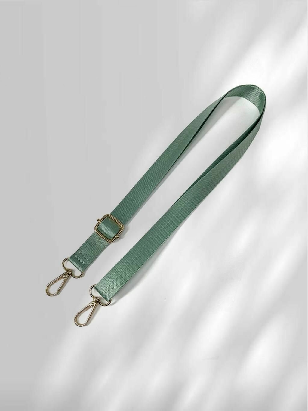 Ремень для сумки через плечо, светло-зеленый - Шеститочечная лямка