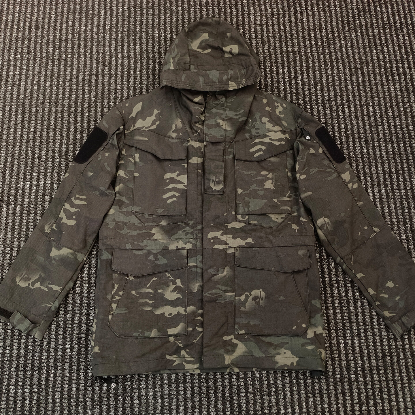 Тактическая ветровка Huanlong M65, камуфляжная куртка, одежда для спецслужб в городе, одежда для активного отдыха, костюм для альпинизма, форма для шпионской подготовки.