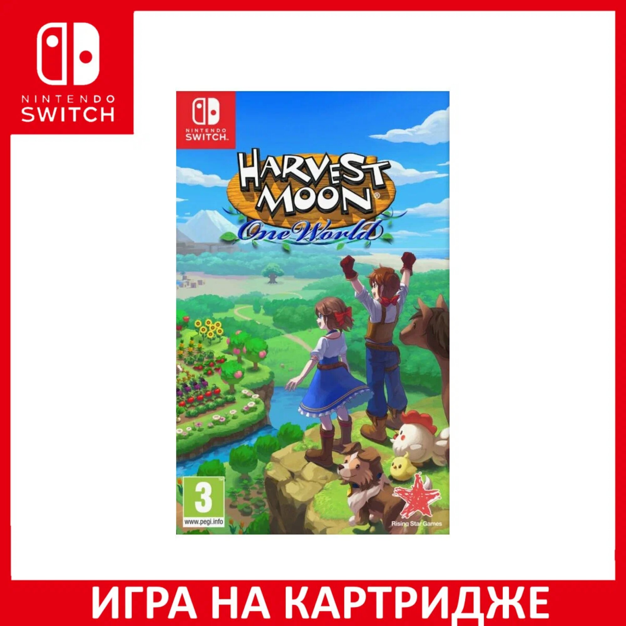 Игра Nintendo Harvest Moon: One World, для Nintendo Switch, 1 игрок, картридж