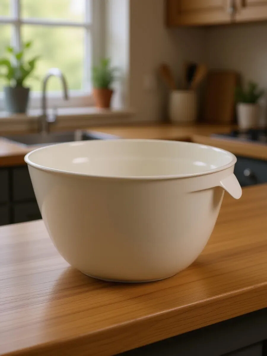 Миска для смешивания миксера, для приготовления на кухне Curver ESSENTIALS 3,5 л, бежевый